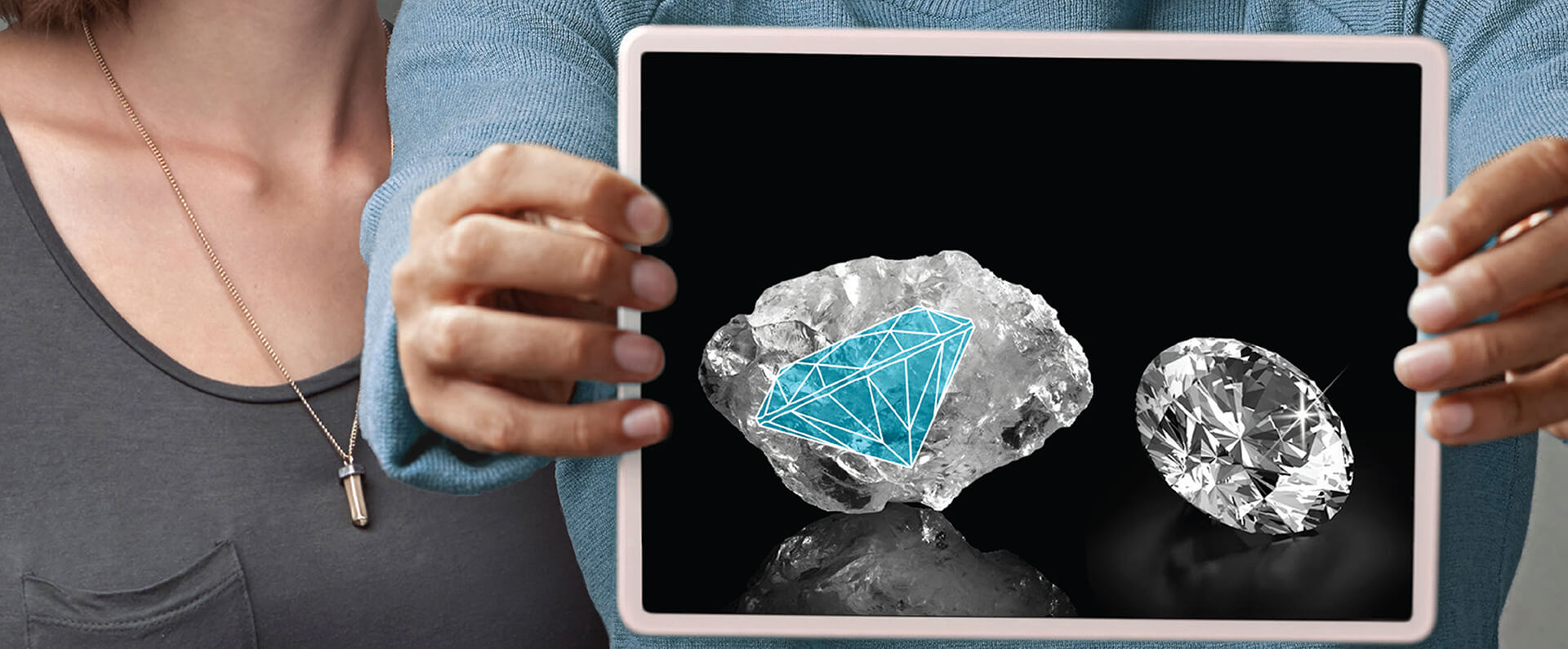 Sarine Diamond journey - Sarine钻石证书-4C标准钻石原石及光性能火彩新零售溯源技术珠宝趋势